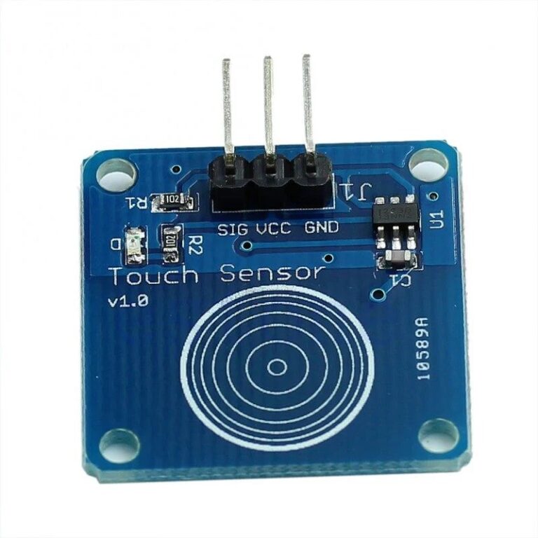 TTP223 Capacitive Touch Switch Module - Electronics Walla